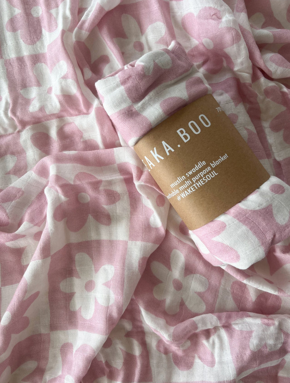 Seaka Boo Wrap Bamboo/ Cotton- Pink Soil