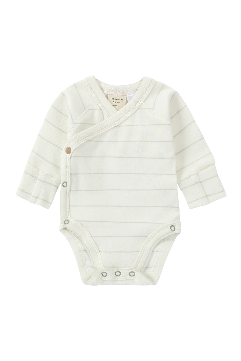 Susukoshi Kimono Suit LS. White Sky