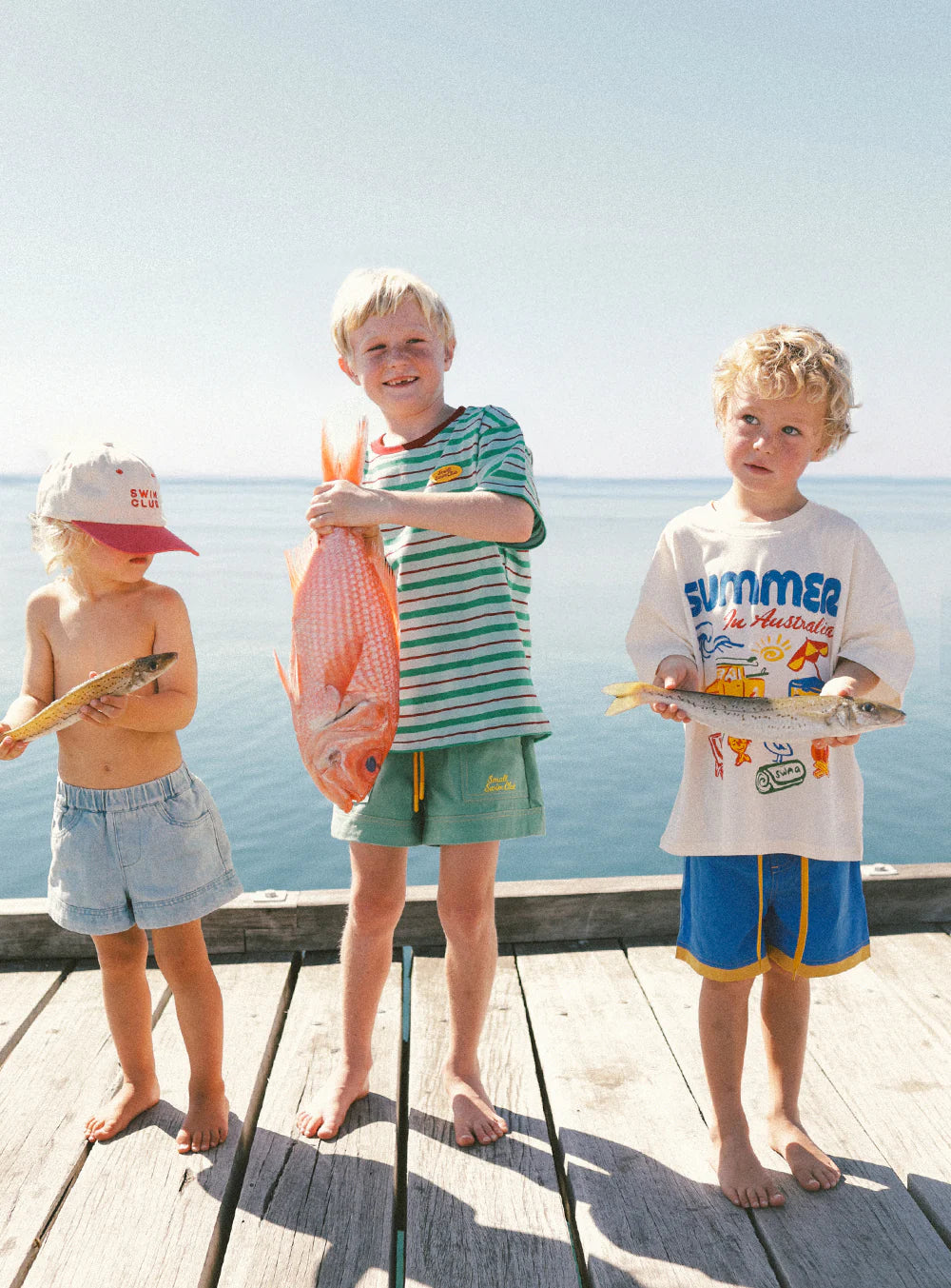 Small Swim Club Blue Boardies