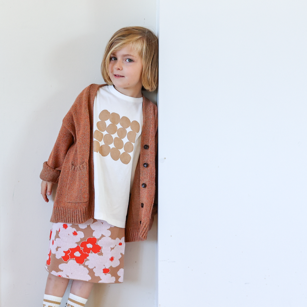 Grown Organic Pebble Tee - Clay