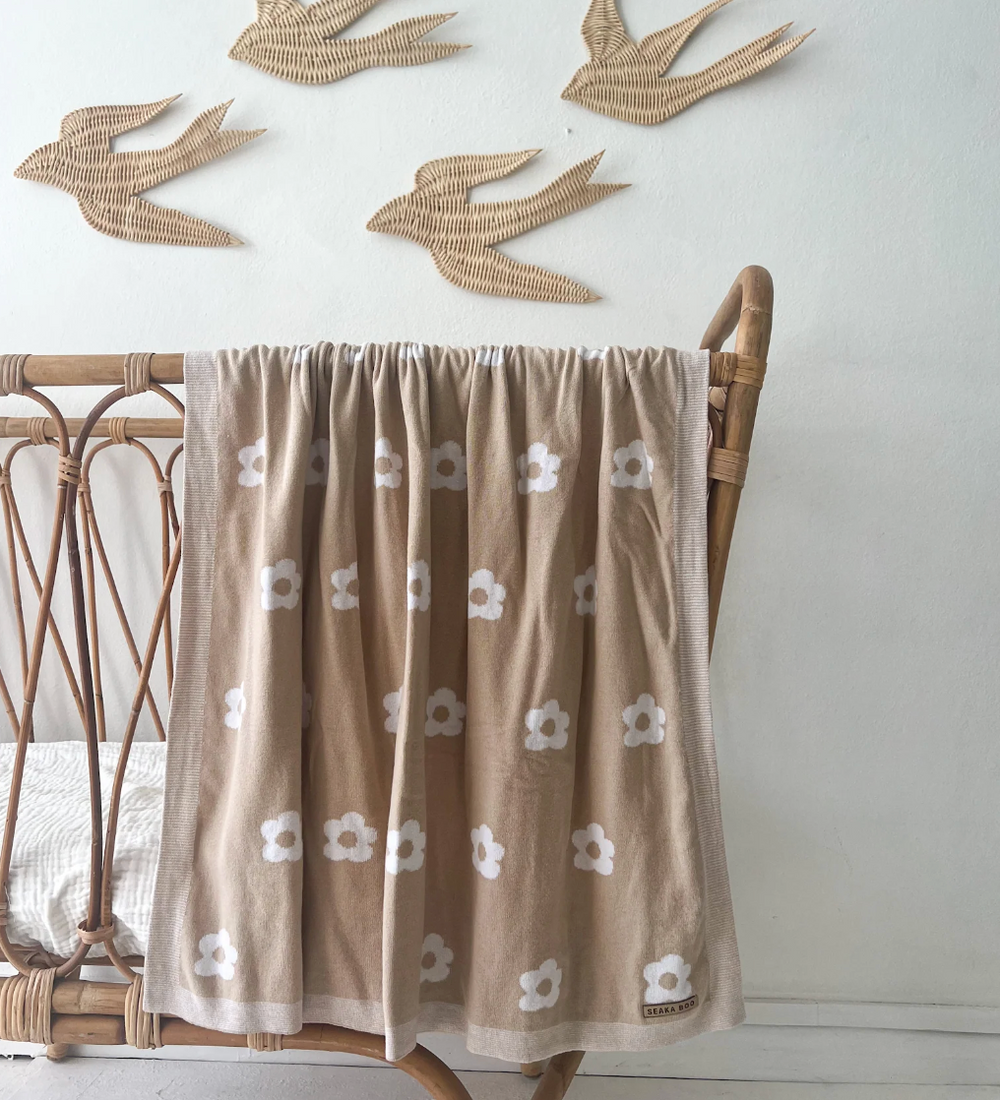 Seaka Boo BeiBi Blanket - Daisy Chain