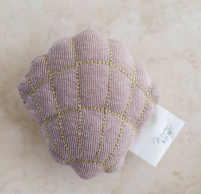 Woven Kids Seashell Rattle